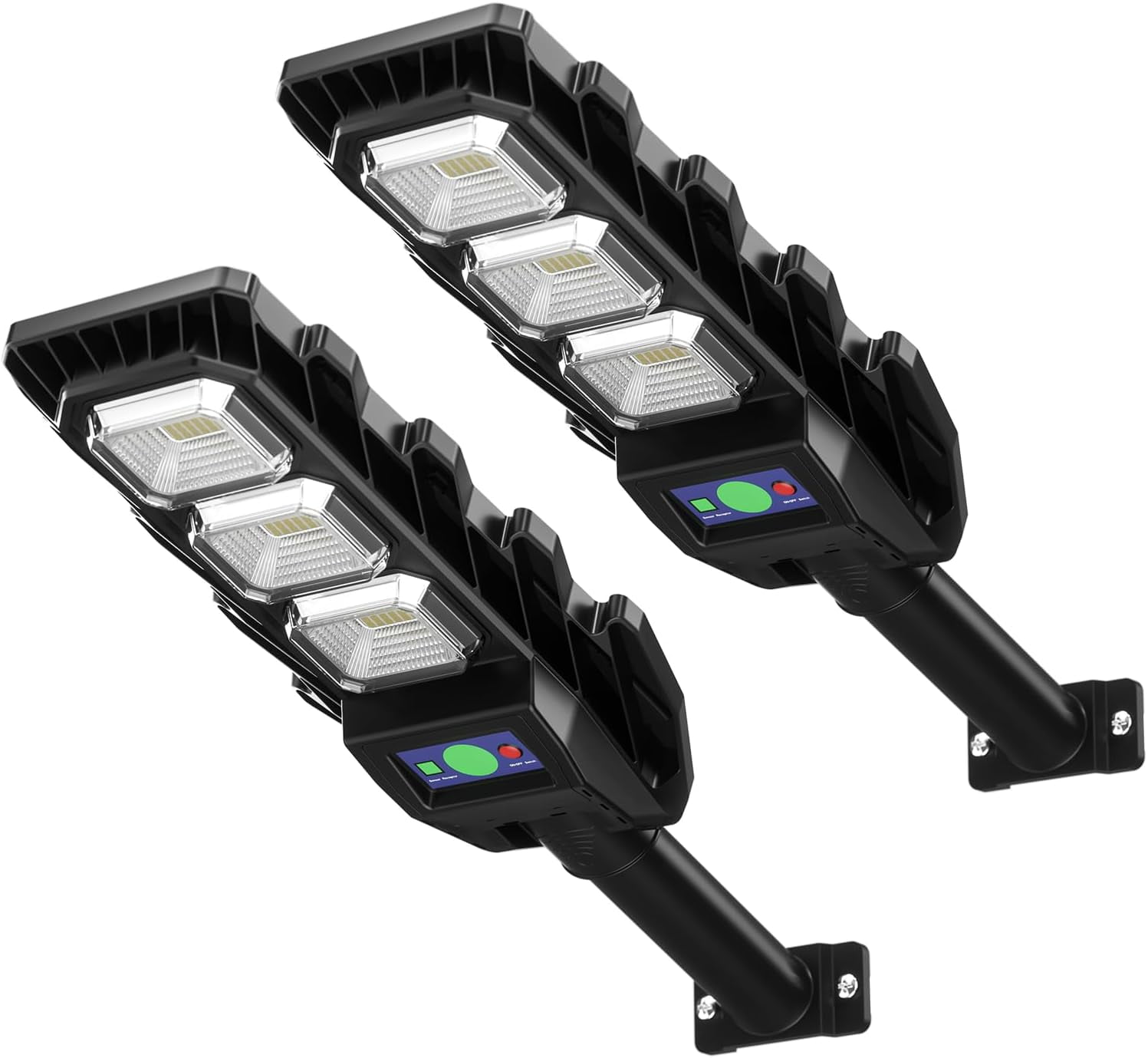 600W Solar Street Lights Outdoor Waterproof, 6500K 40000LM Solar Lights ...