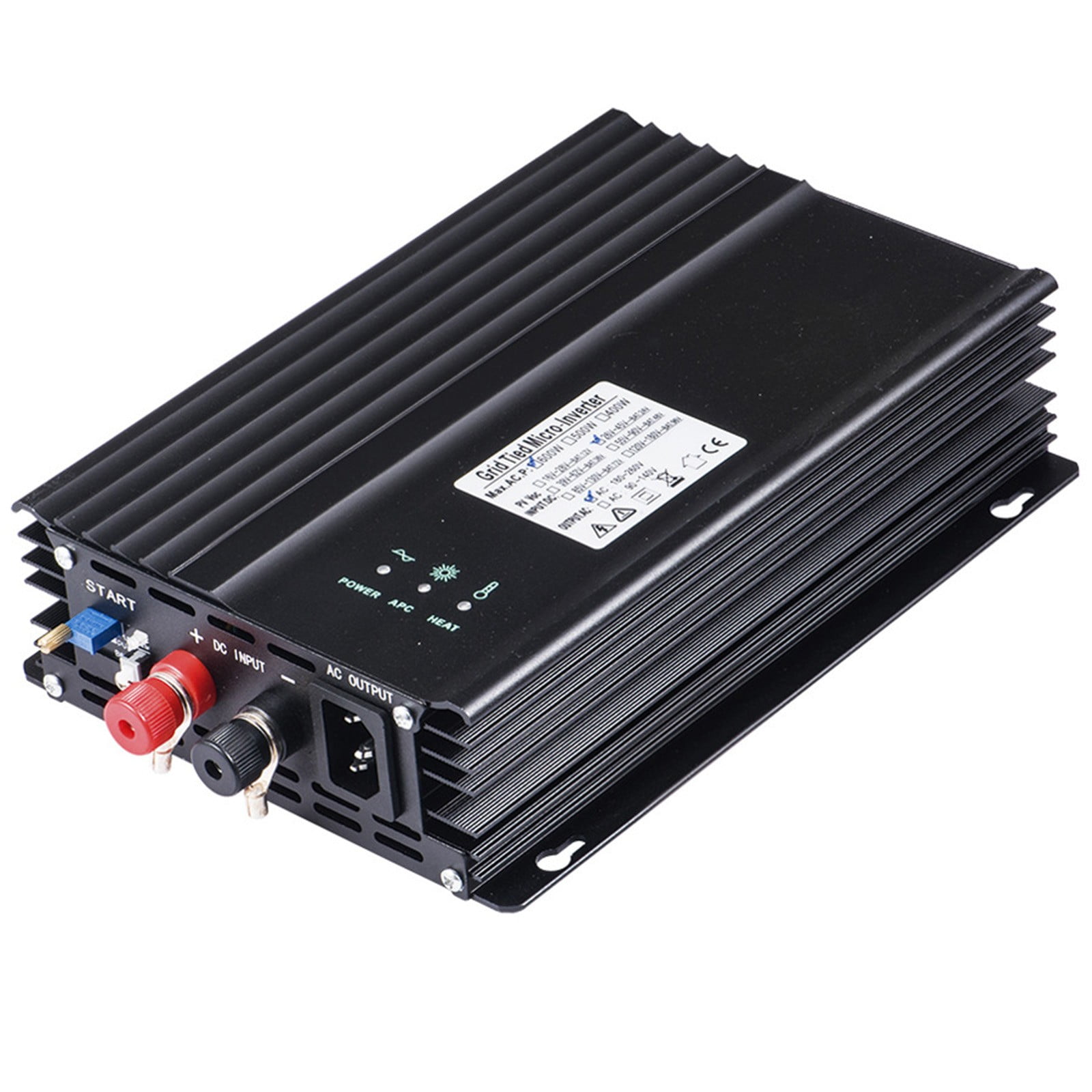 600w Inverter Lcd Display Dc26v-45v Mppt Sine Output For 24v 36v Solar ...