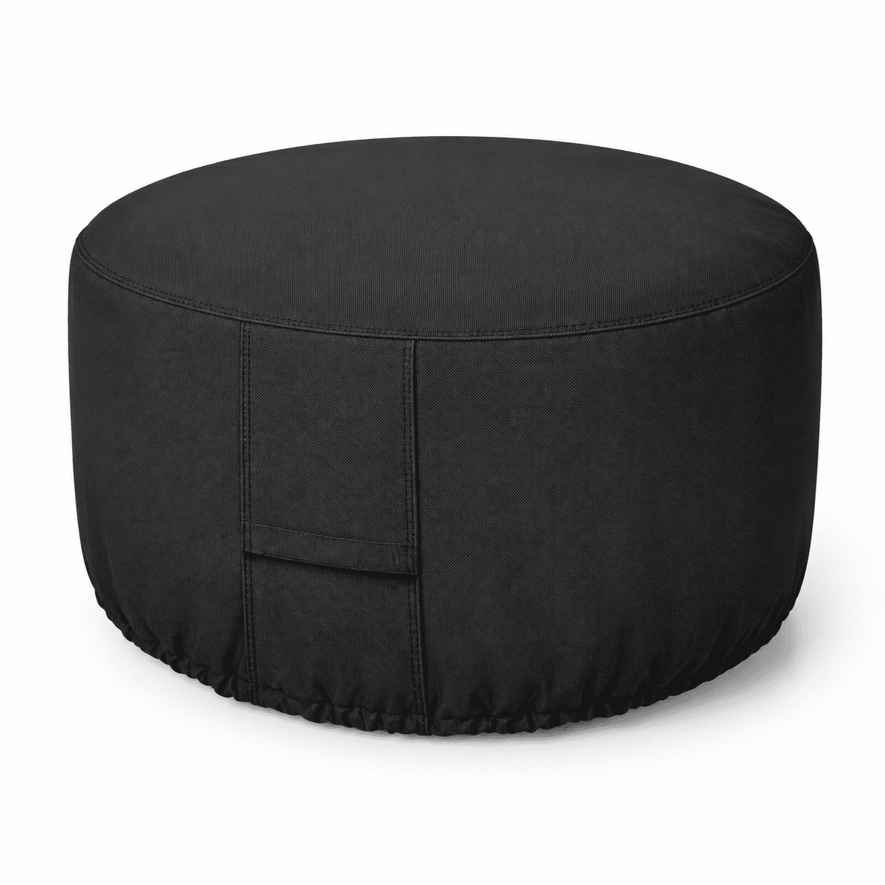 600d Round Patio Fire Pit Table Cover 56 Inch Black - Walmart.com
