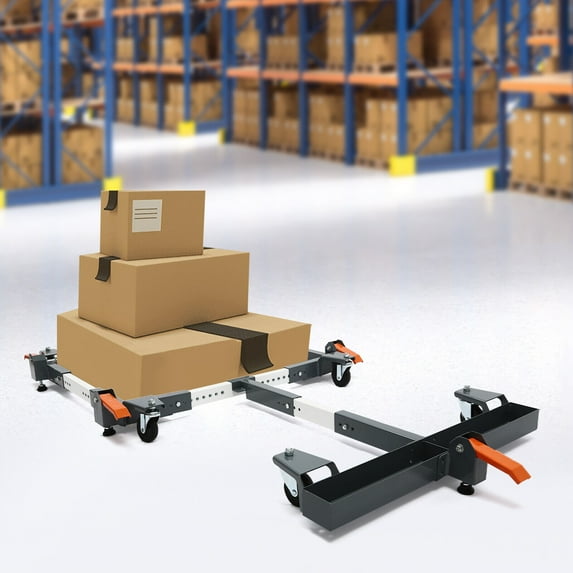 600lbs Adjustable Mobile Base&T Extension Combo Heavy Duty Mobile Base ...