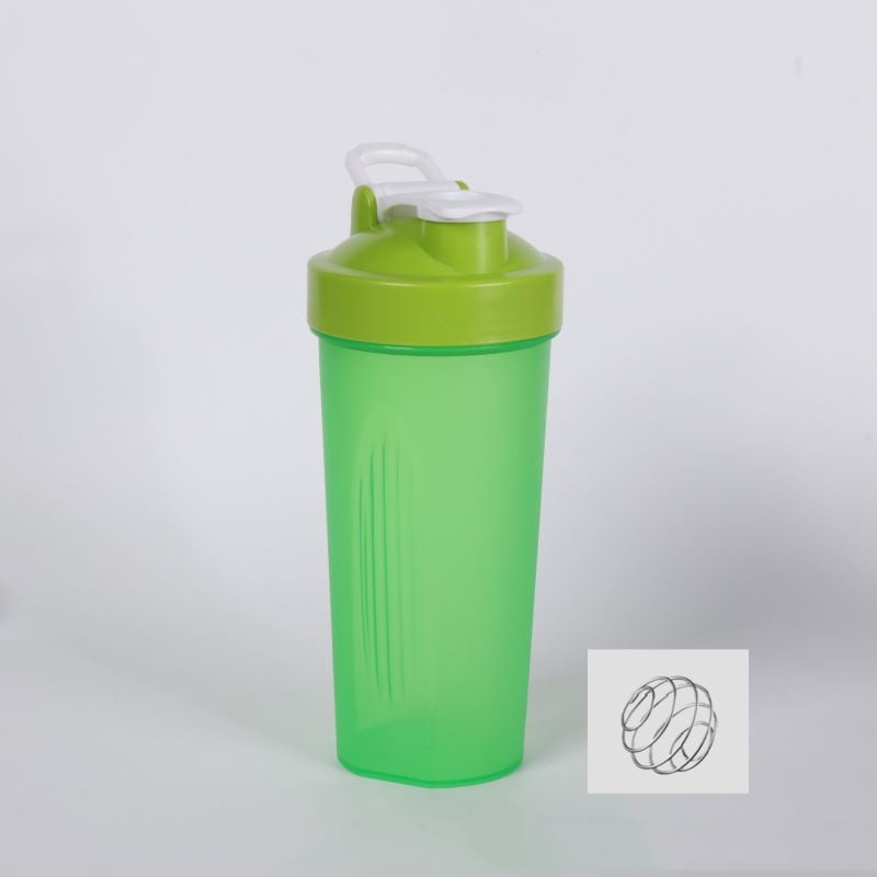 600ml/20oz Sports Shake Cup with Metal Stirring Ball - Perfect for ...