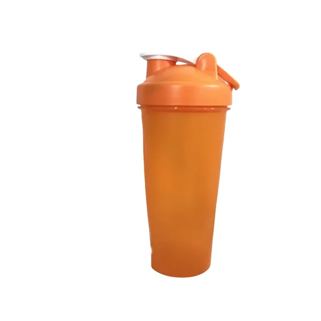 600ml/20oz Sports Shake Cup with Metal Stirring Ball - Perfect for ...