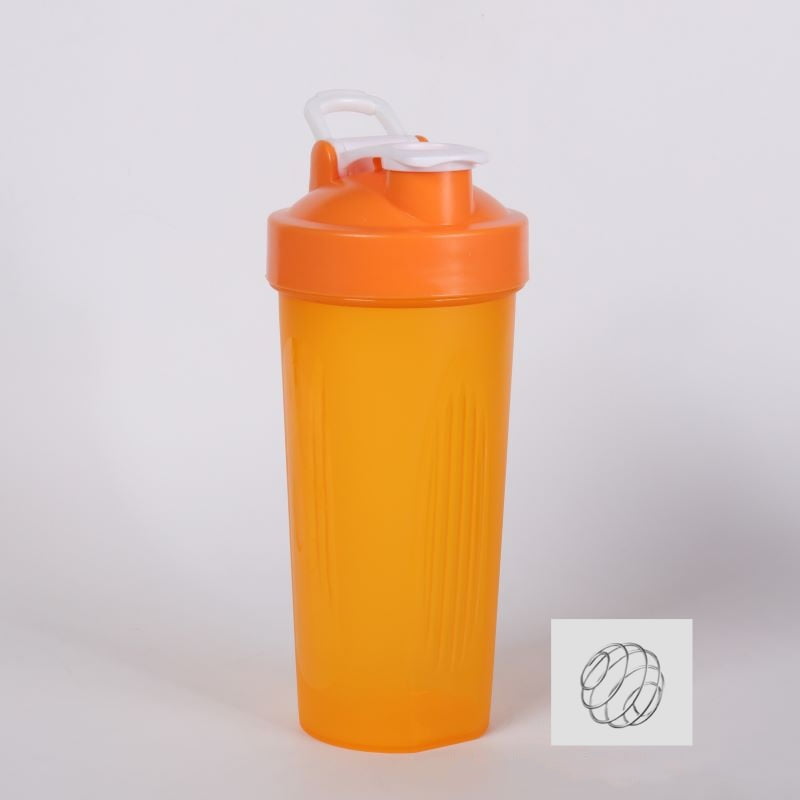 600ml/20oz Sports Shake Cup with Metal Stirring Ball - Perfect for ...
