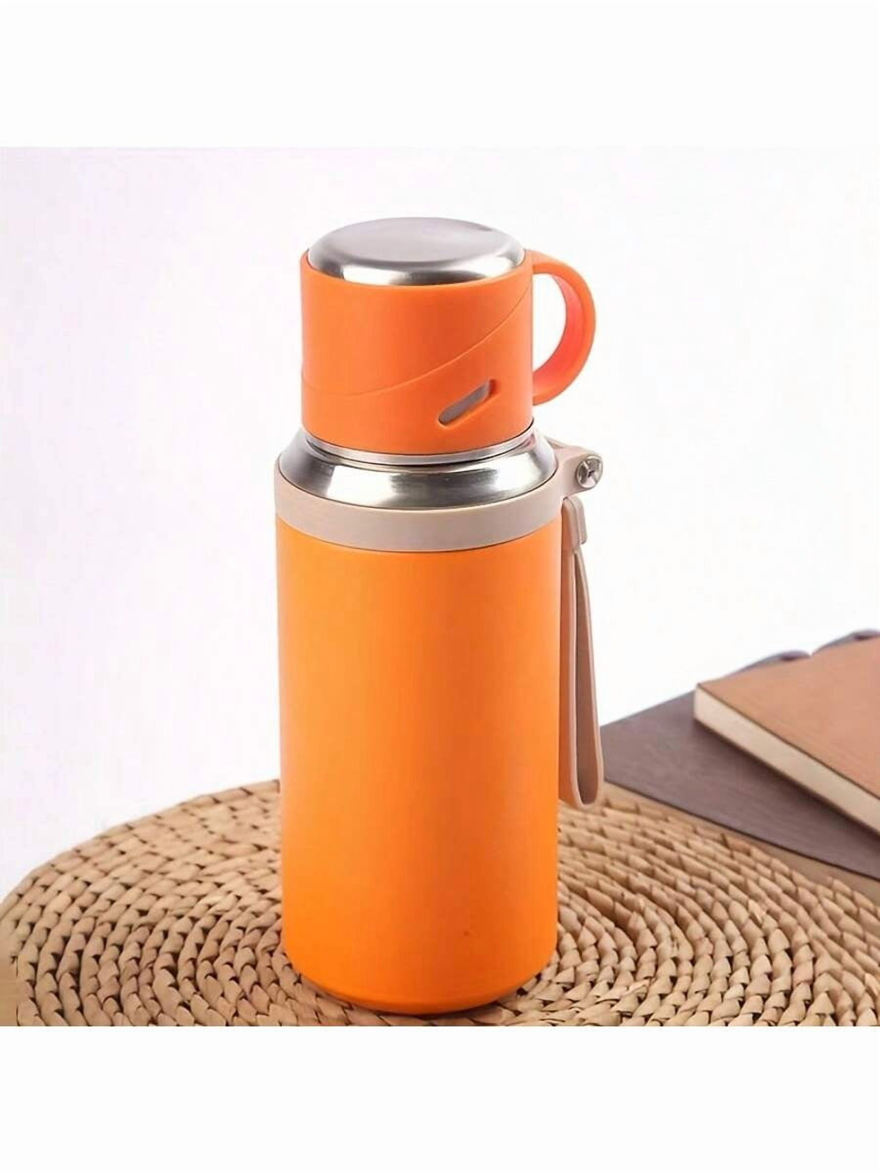 600ml/21oz Large Capacity 316 Stainless Steel Vacuum Bottle - 2-in-1 ...