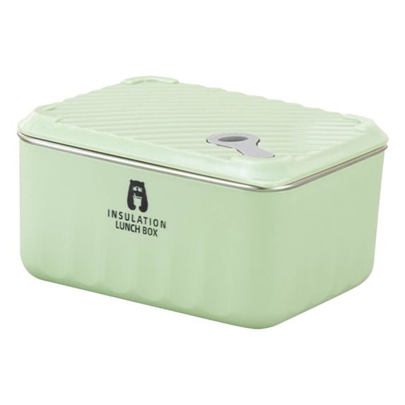 600ml 304 Stainless Steel Lunch Box with Lid Stackable Thermal ...