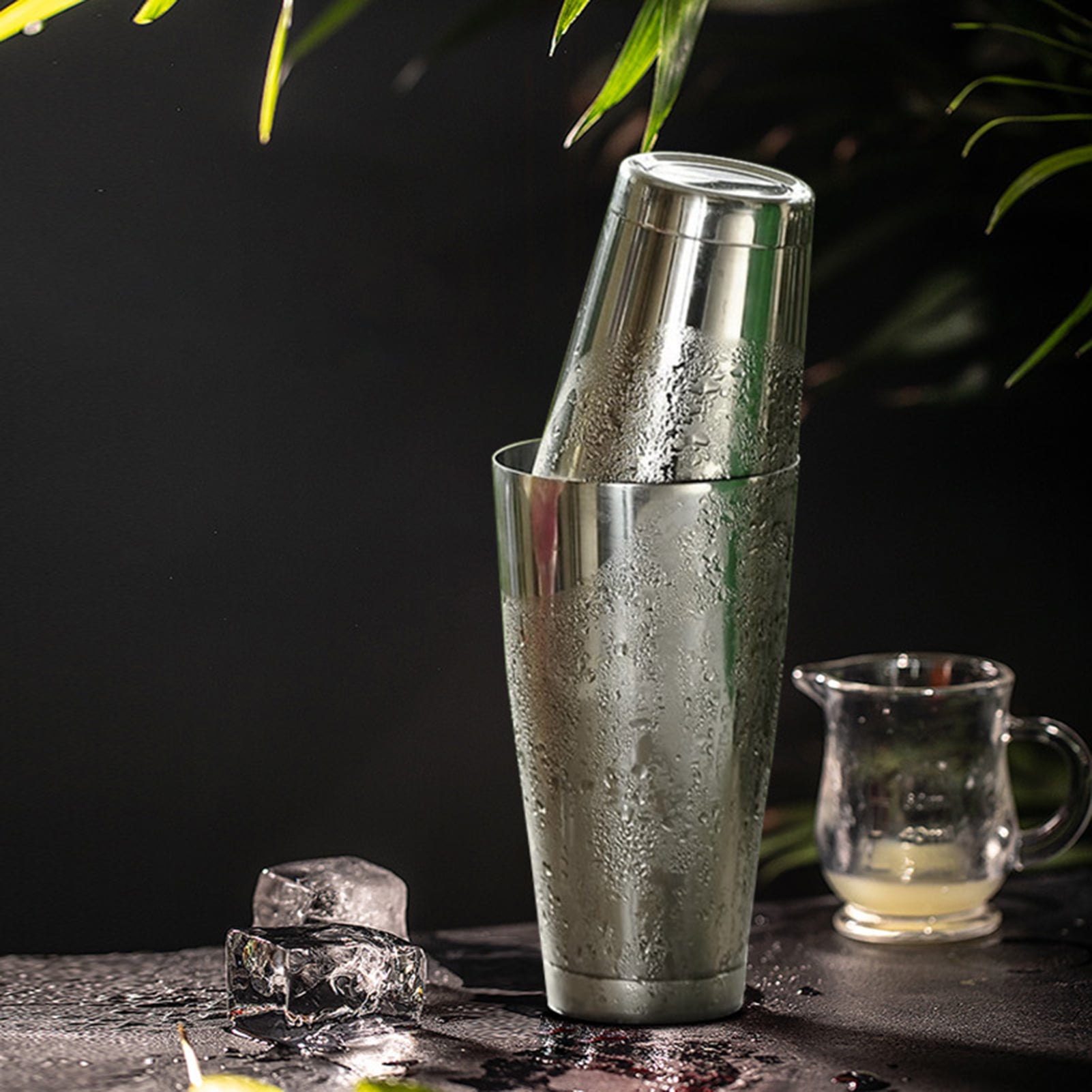 600ml/800ml Cocktail Shaker Drawing Process Clean Easily Anti-rust ...