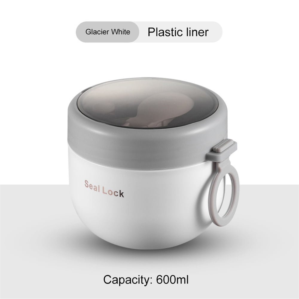 600ml Breakfast Cups Cereal Nut Yogurt Salad Soup Cup Container With ...