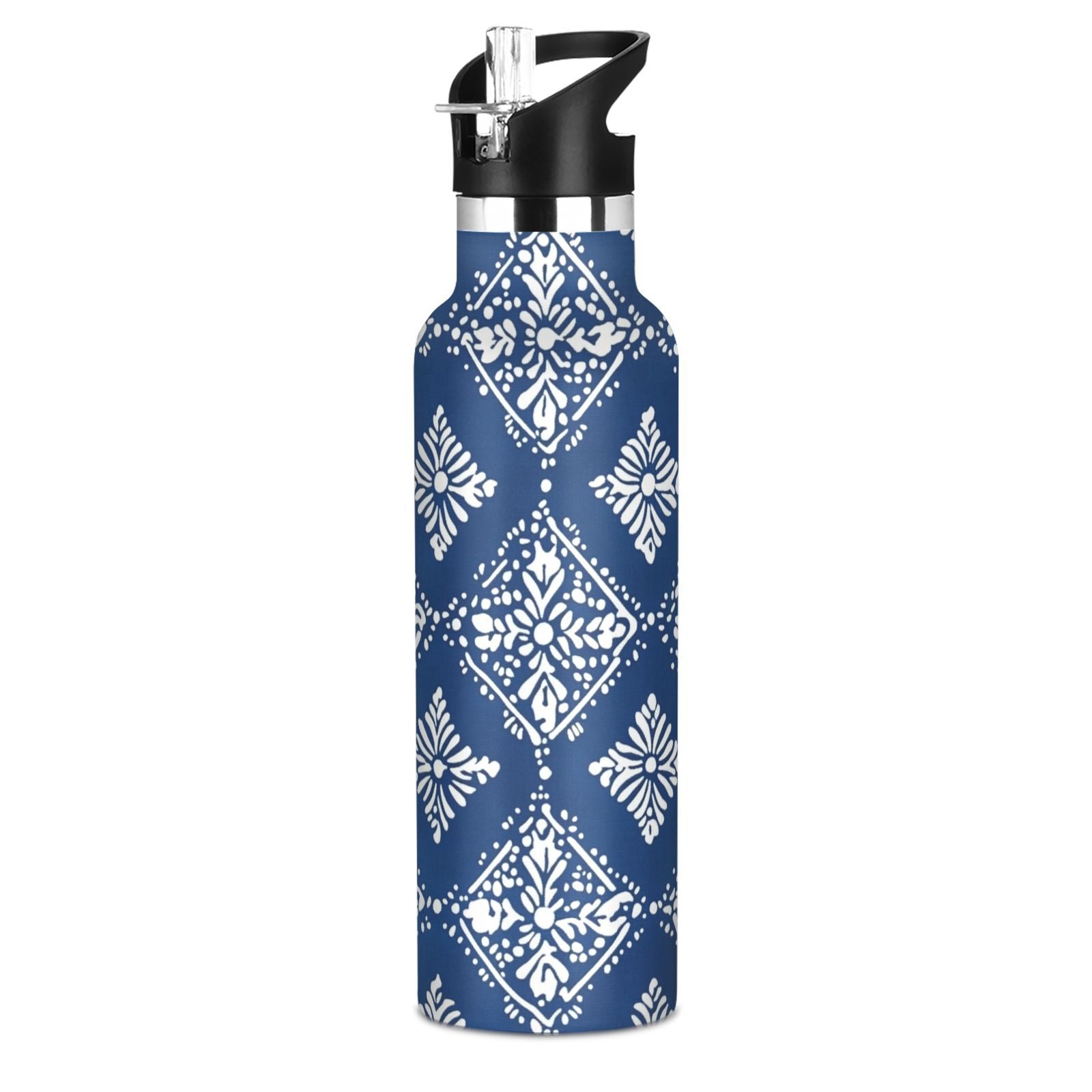 600ml Sports Water Bottle Hand Carry Insulated Tumbler 304 Stainless ...