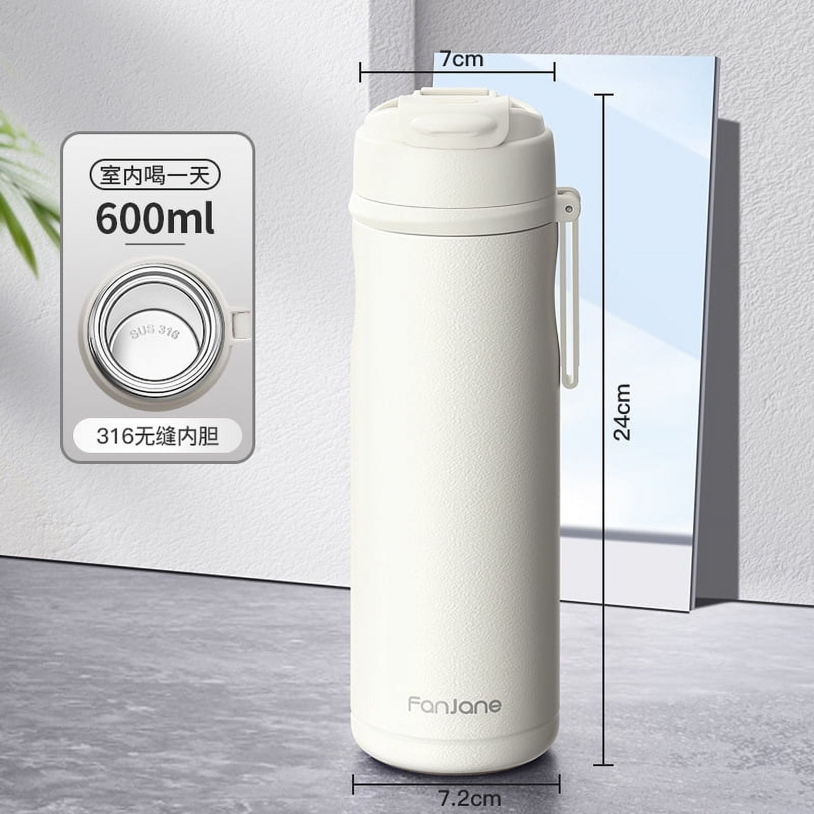 600ml Tea Thermos Bottle Cup with Magnetic Filter Infuser Coffee ...
