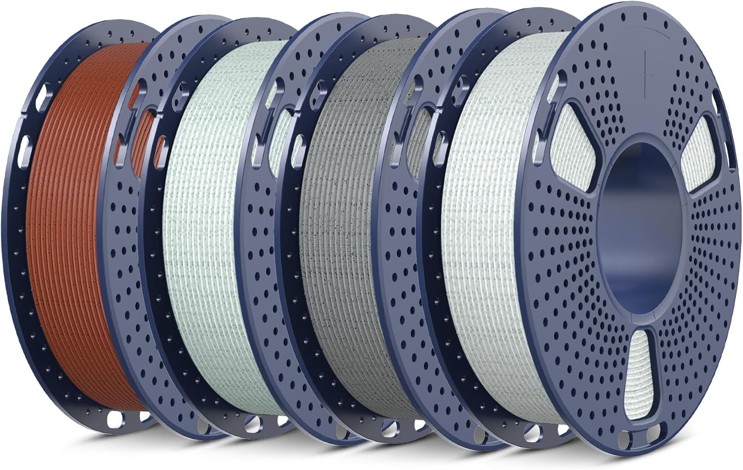 600mm/s High Speed Marble PLA Filament, 250g 3D Printer Filament Bundle ...