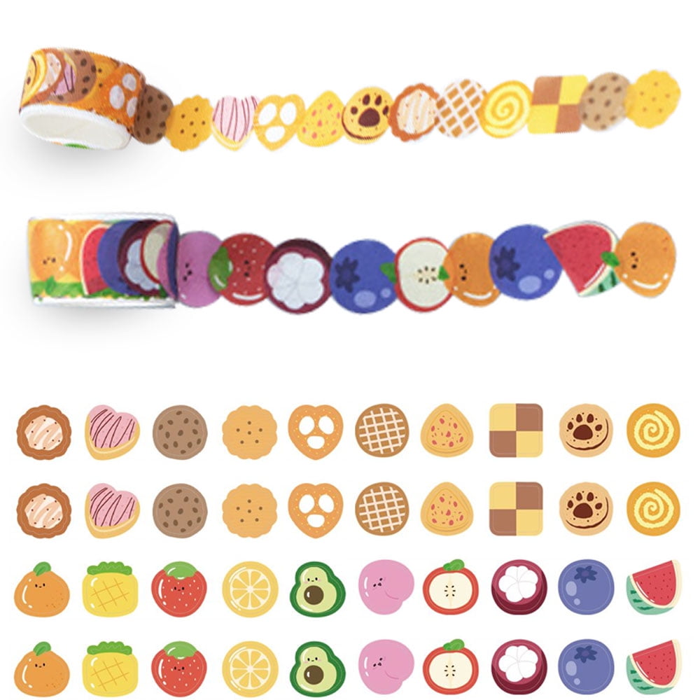 600pcs Adorable Round Stickers, Vibrant Designs Stickers Cartoon Labels ...