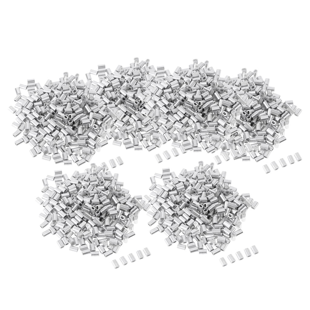 600pcs Fishing Fishing Leader Connector ing Loop Sleeve - Walmart.com