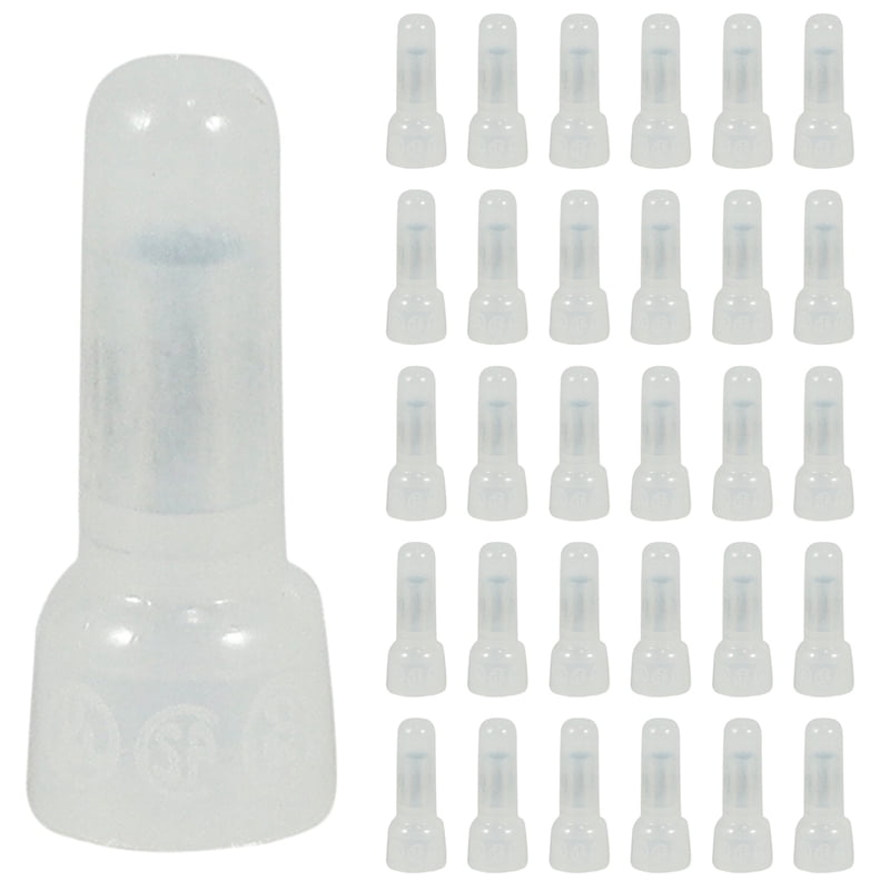 600pcs Nylon Closed End Cap Insulated Connectors Wire Crimp Terminal 16 ...