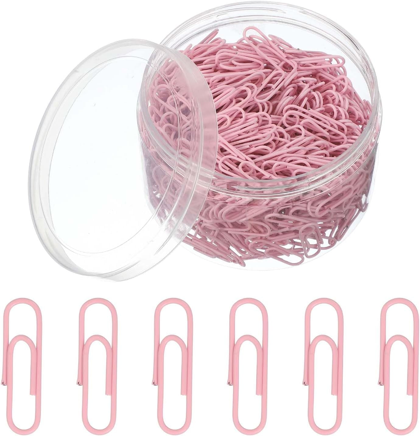 600pcs Paper Clip, 28mm Paper Clip Cute Metal Clips Rust-Proof Strong ...