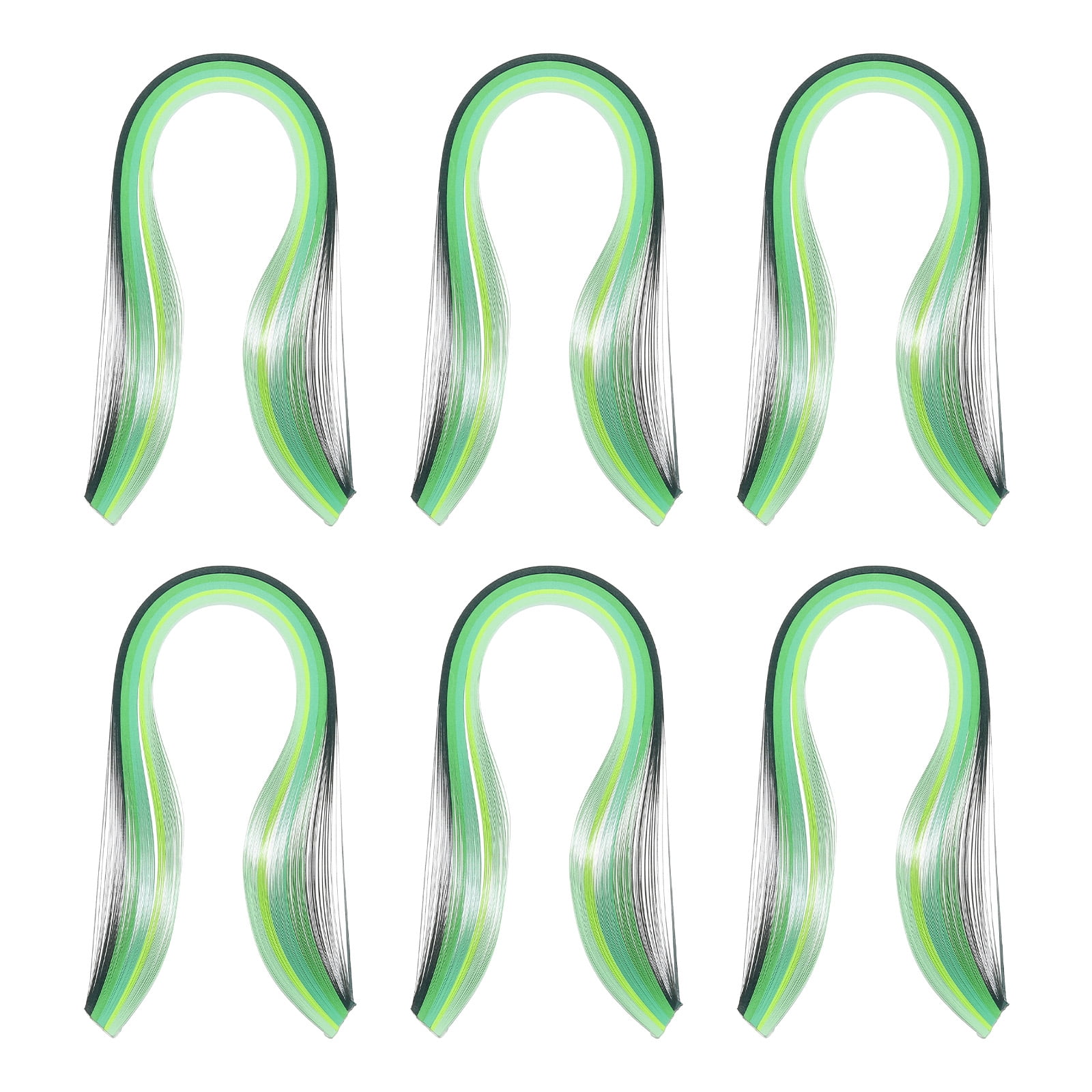 600pcs Rainbow Quilling Strips Paper 3/16"(5mm) 15" Origami Paper ...