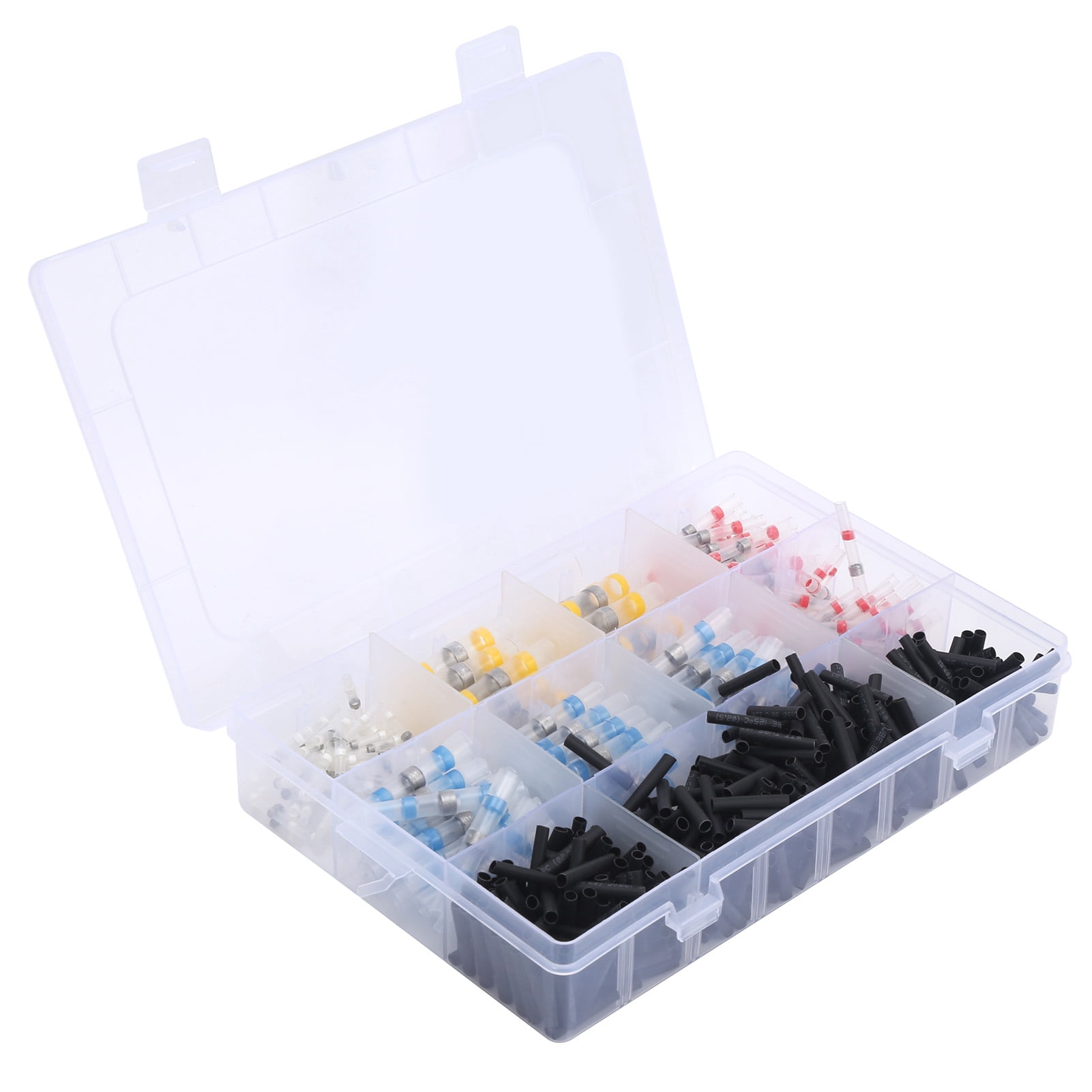 Neyseki 600pcs Waterproof Solder Sleeve Crimp Terminal Heat Shrink ...