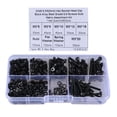 600pcs/set Carbon Steel Hexagonal Socket Screw & Nut Assortment ...