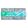 600x Clear Nails Tips for Acrylic Nails Short Half Cover Tips False ...