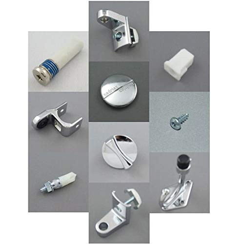 601000 Door Hardware Kit, Chrome, In-Swing, Concealed Hinge - Walmart.com