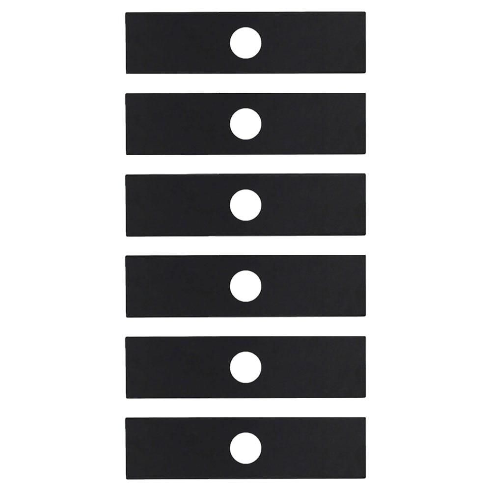 601000749 Qty 6: 8" x 2" x 0.125" x 1" Edger Blade Fits Husqvarna ...