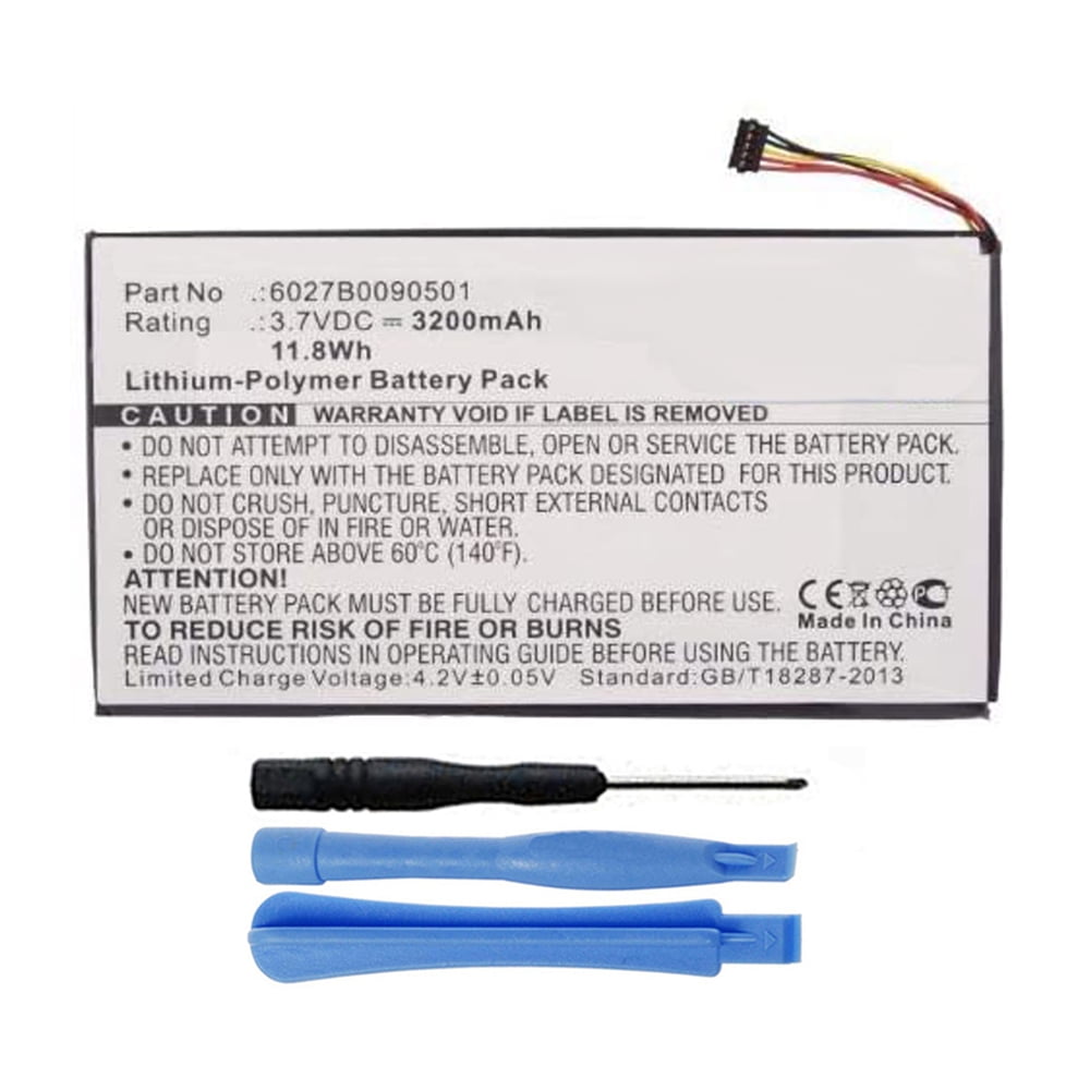 6027B0090501 NOOK COLOR ENCORE Battery Nook Color Tablet BNTV250 ...