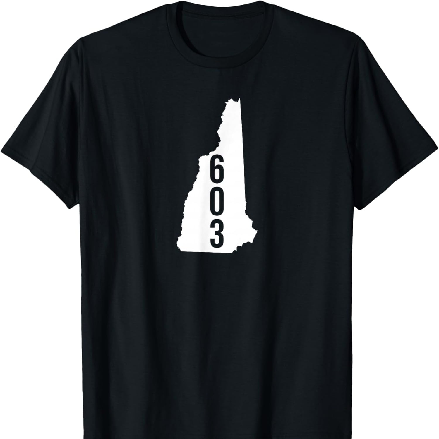 603 NH New HampS1Hire Area Code State Map T1EE T-S1Hirt - Walmart.com