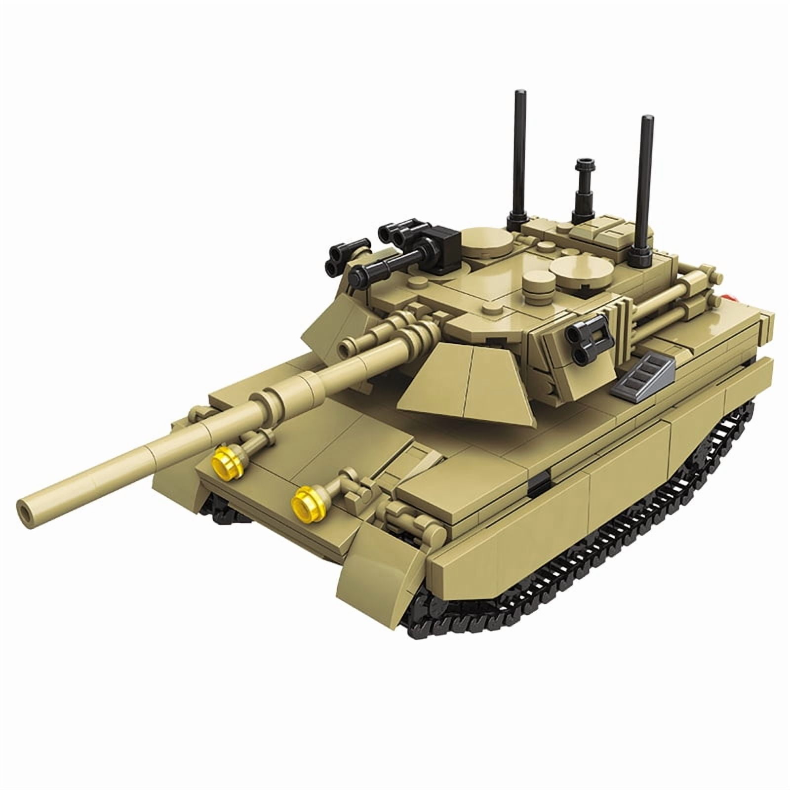 605pcsM1A2 Main Battle Tank Set Children's educational building block ...