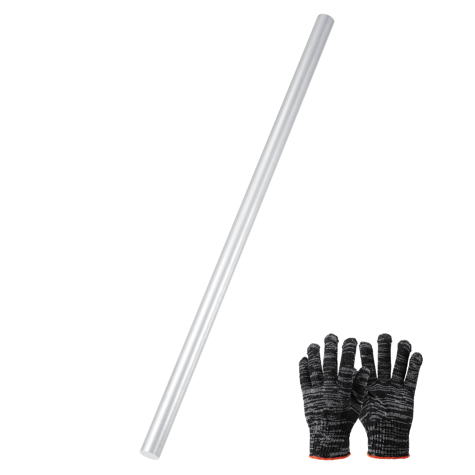 6061 Aluminum Rod 19/32"(15mm) Dia 16"(407mm) Long Solid Lathe Bar ...