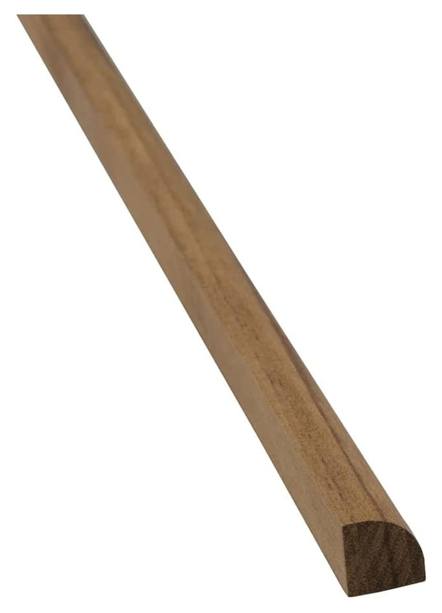 60850 Teak 1/2" H X 1/2" W Quarter Round Molding 5' Length - Walmart.com
