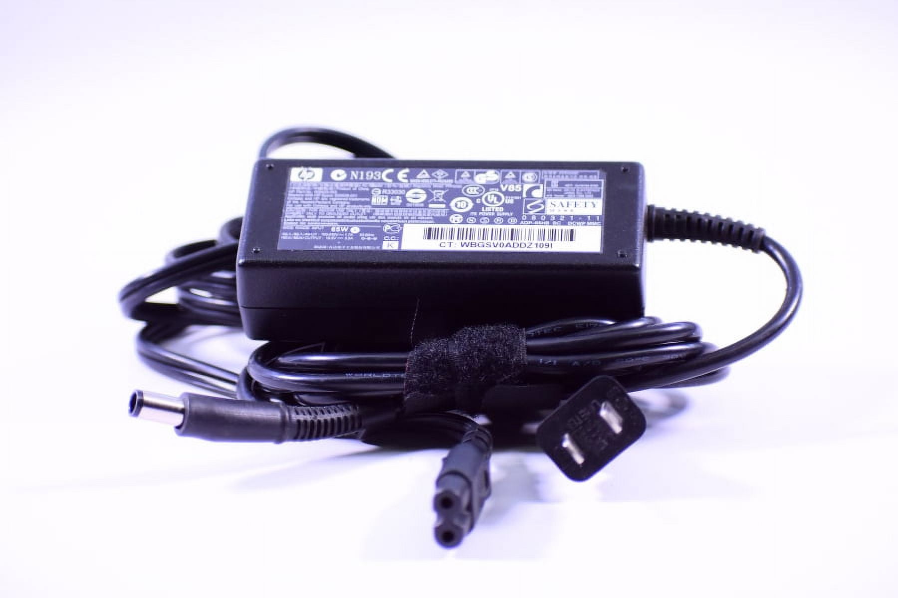 609939-001 Hp 18.5v 65w Ac Smart Pin Slim Power Adapter - Walmart.com