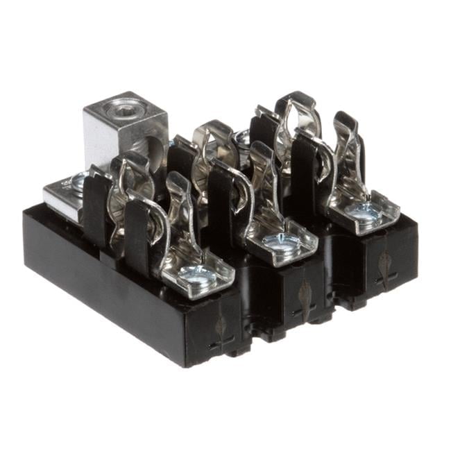 60A 300V 3-Pole 2-0 Lug Fuse Block - Walmart.com