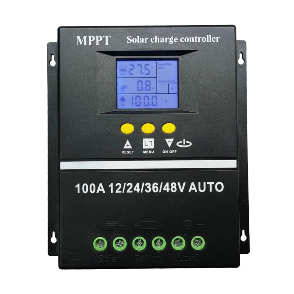 60A/80A/100A 12V-48V for Mppt Solar Charge Controller Pv Charger Controller - Walmart.com