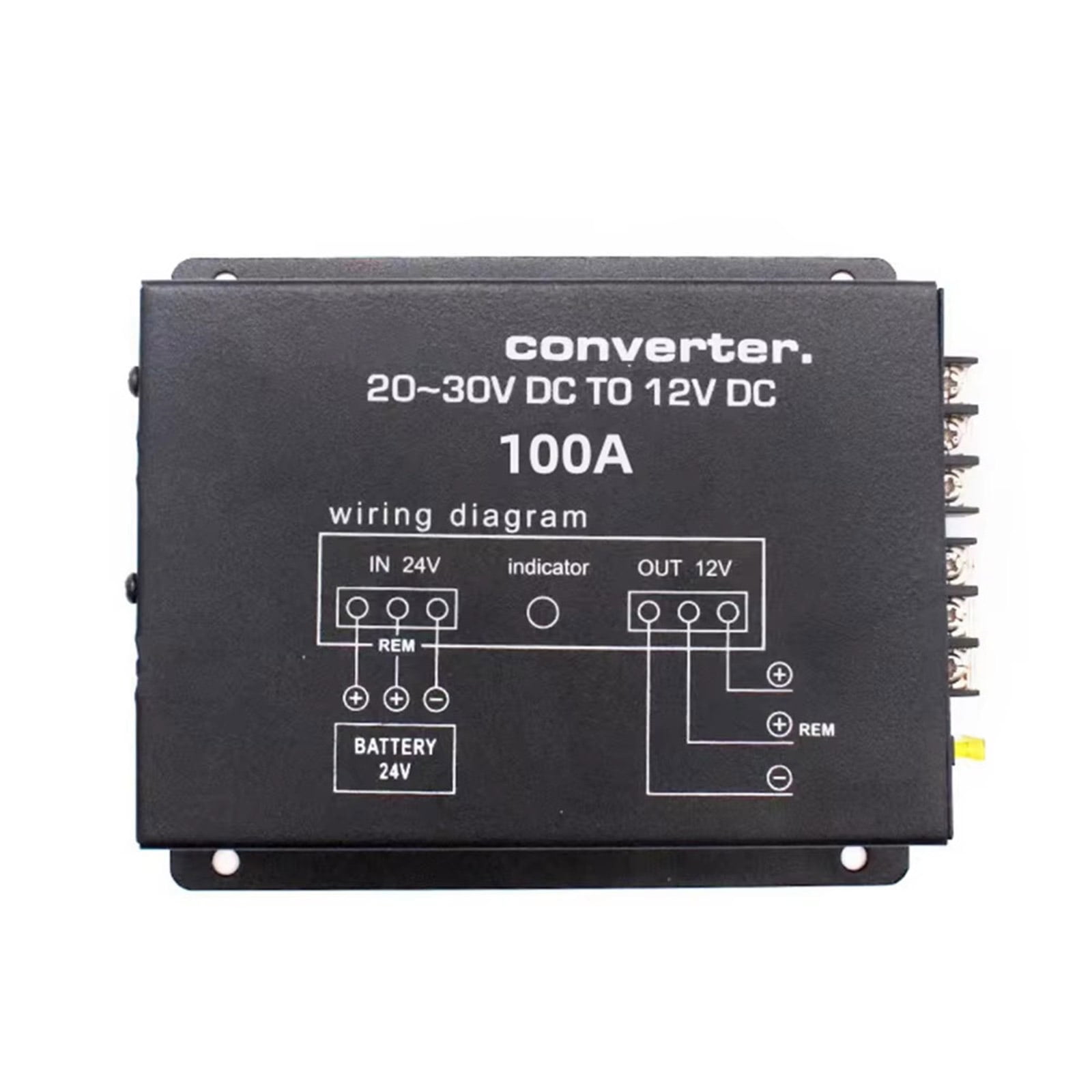 60A/80A/100A Truck Voltages Step Down Converter Power Supply Adapter ...