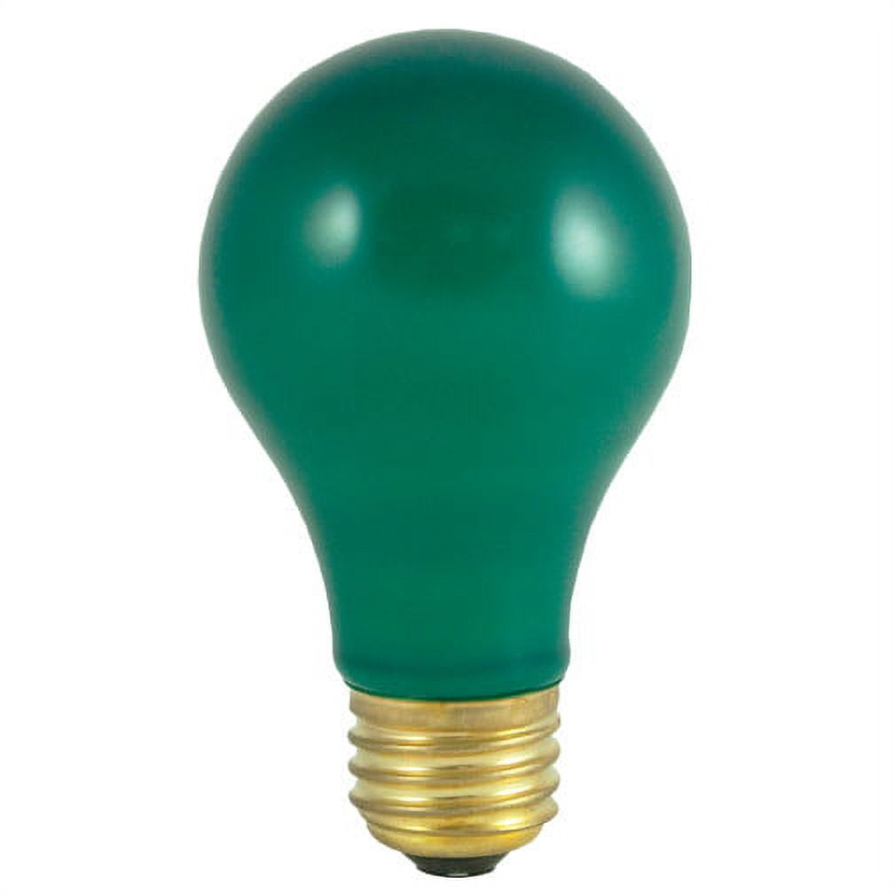 Bulbrite 106460 - 60A/CG Standard Solid Ceramic Colored Light Bulb ...