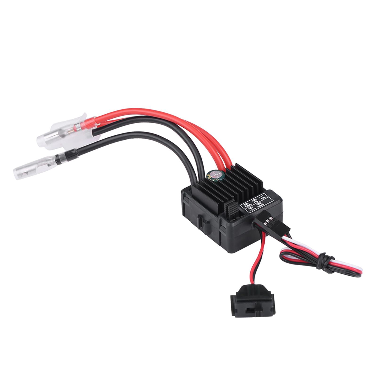 60A ESC, RC Car ESC Brushed ESC, RC Car ESC Waterproof 1060 60A For ...