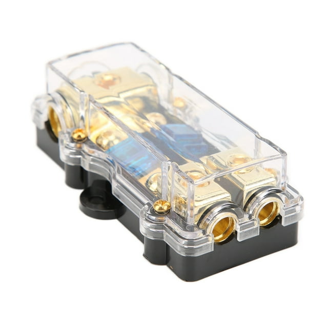 60a Power Distribution Block 1 Out 2 In Heat Resistant Car Audio