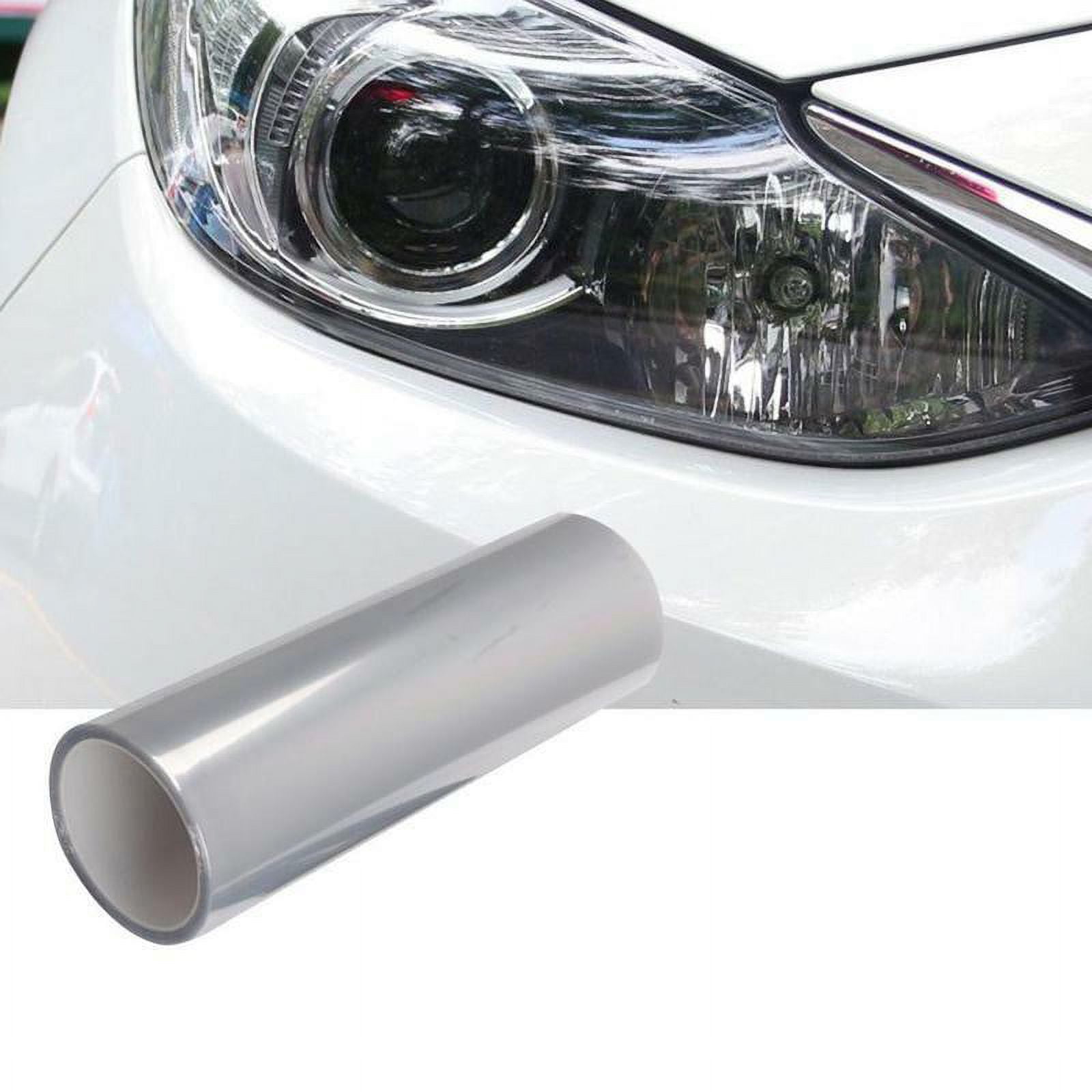 60CM Glossy 3-Layer Car Headlight Lamp Protector Film Sticker Anti ...