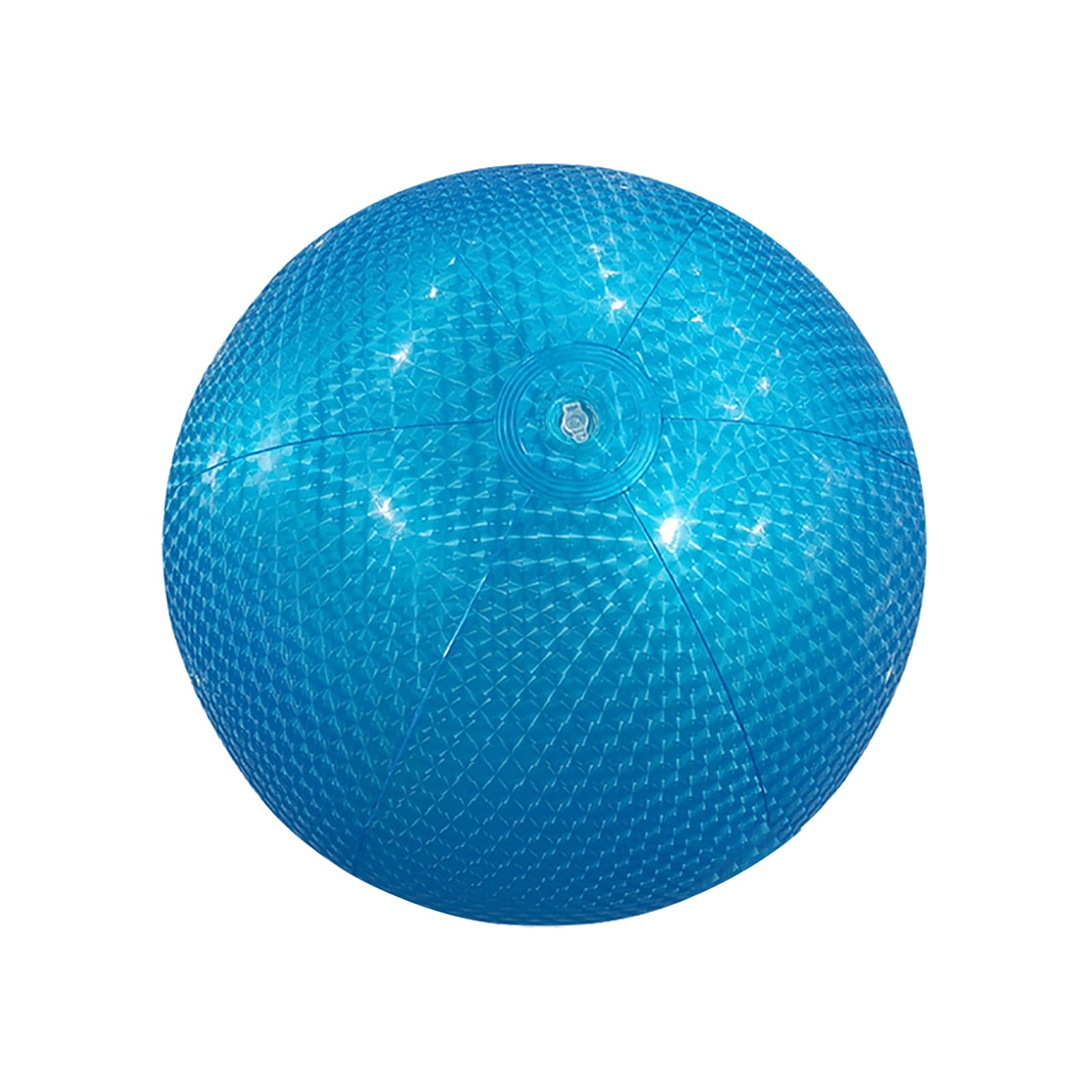 60CM PVC Inflatable Sequin Beach Ball Sports Luminous Ball Water Play ...