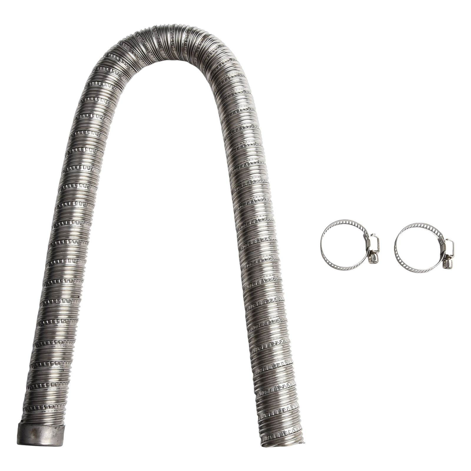 60Cm 22Mm Exhaust Hose Pipe Tube Stainless-Steel Air Diesel Exhaust ...
