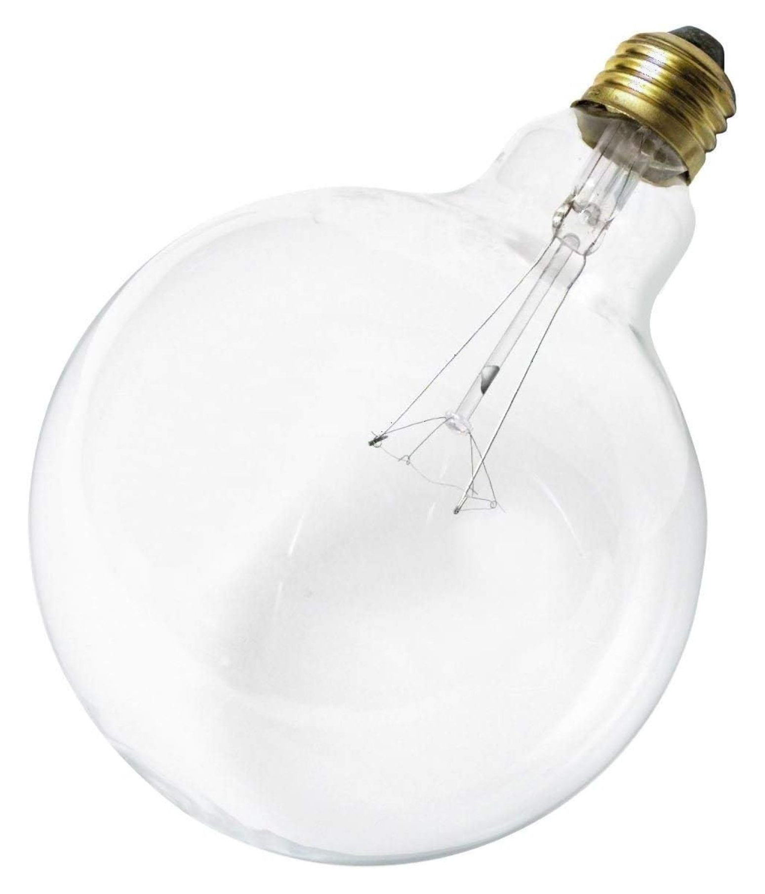 60G40 Incandescent Globe Light, 60W E26 G40, Clear Bulb [Pack of 6 ...