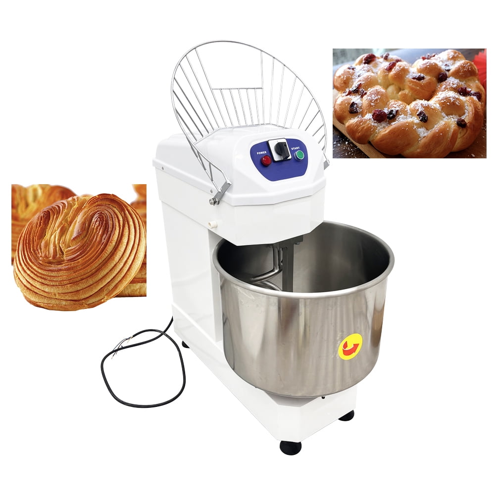 60L Dough Mixer Machine Double-Speed Double-Action Without Plug Pizza Bakery Commercial 220V 3PH ...