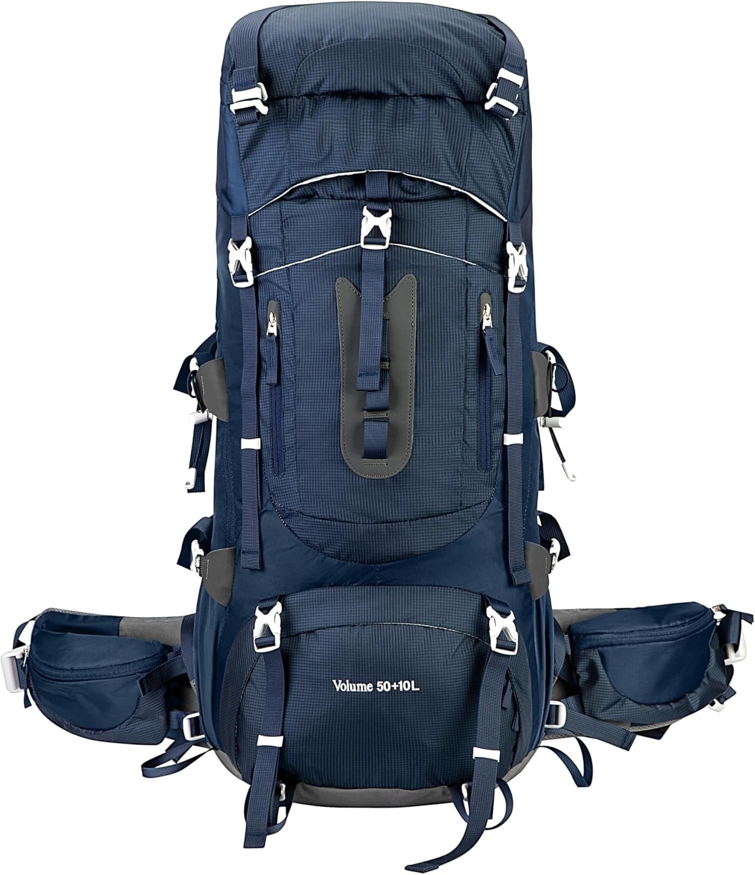 60L Internal Frame Hiking Backpack Camping Backpack with Rain Cover ...