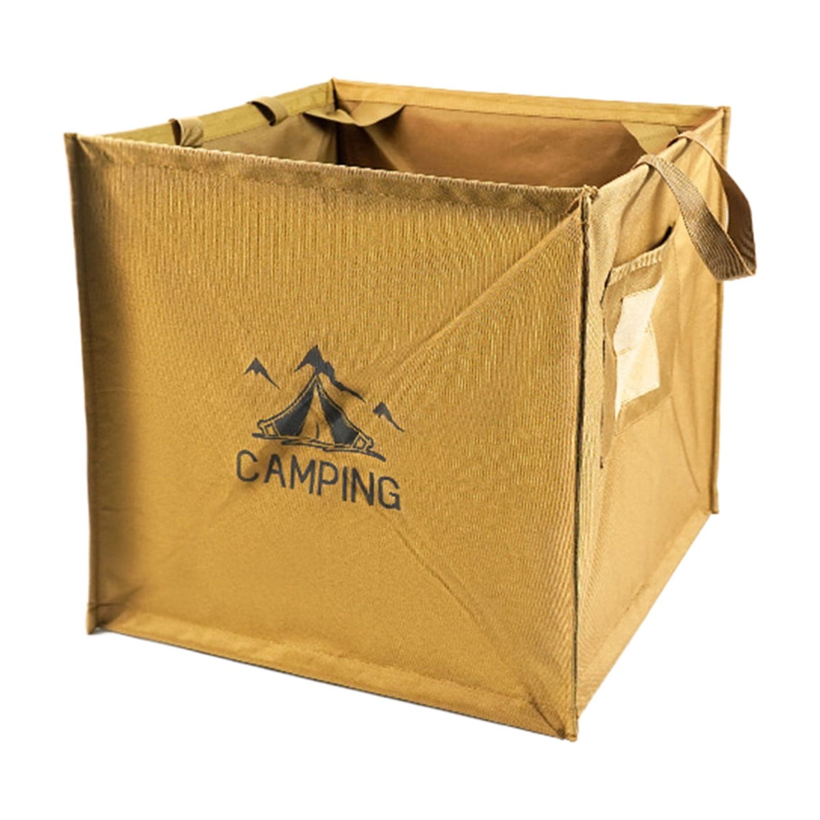 60L Large Capacity Collapsible Storage Bin Portable Garbage Bag Strong ...