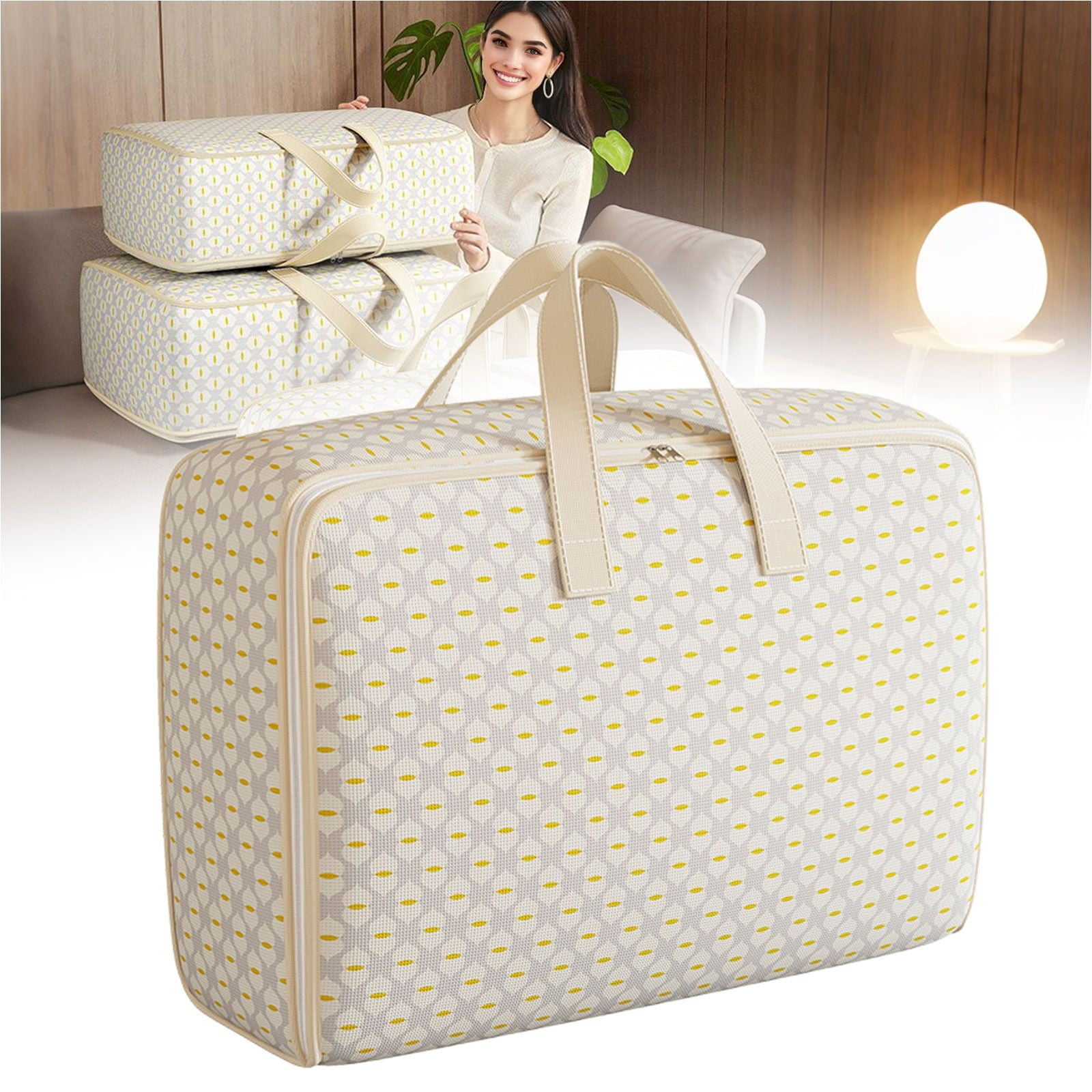60L Non-Woven Fabric Corrugated Packing Bag|Heavy Duty Moving Bags With ...