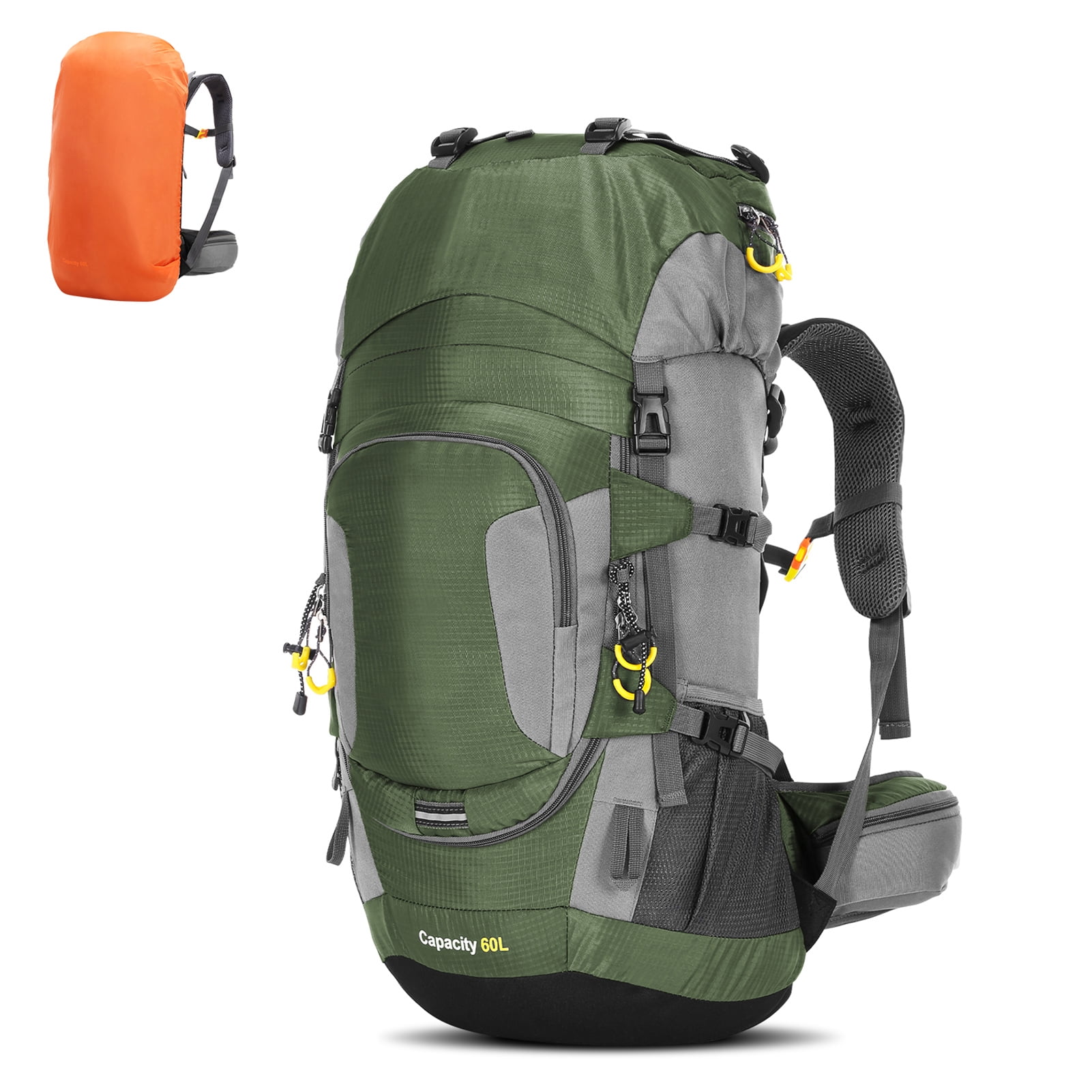 60L Waterproof Hiking Backpack Camping Mountain Climbing Cycle Backpack ...