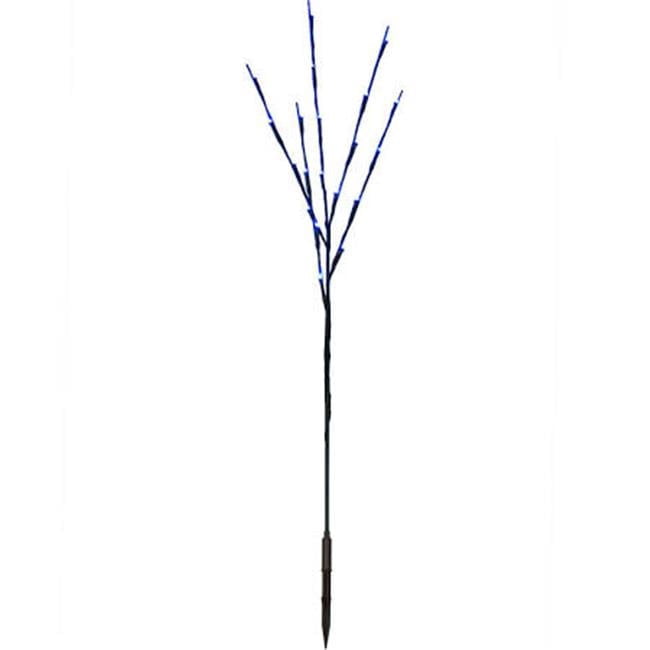 60Lt 36 in. LED Lime & Wide Angle Blue Wire Twig Light - Walmart.com