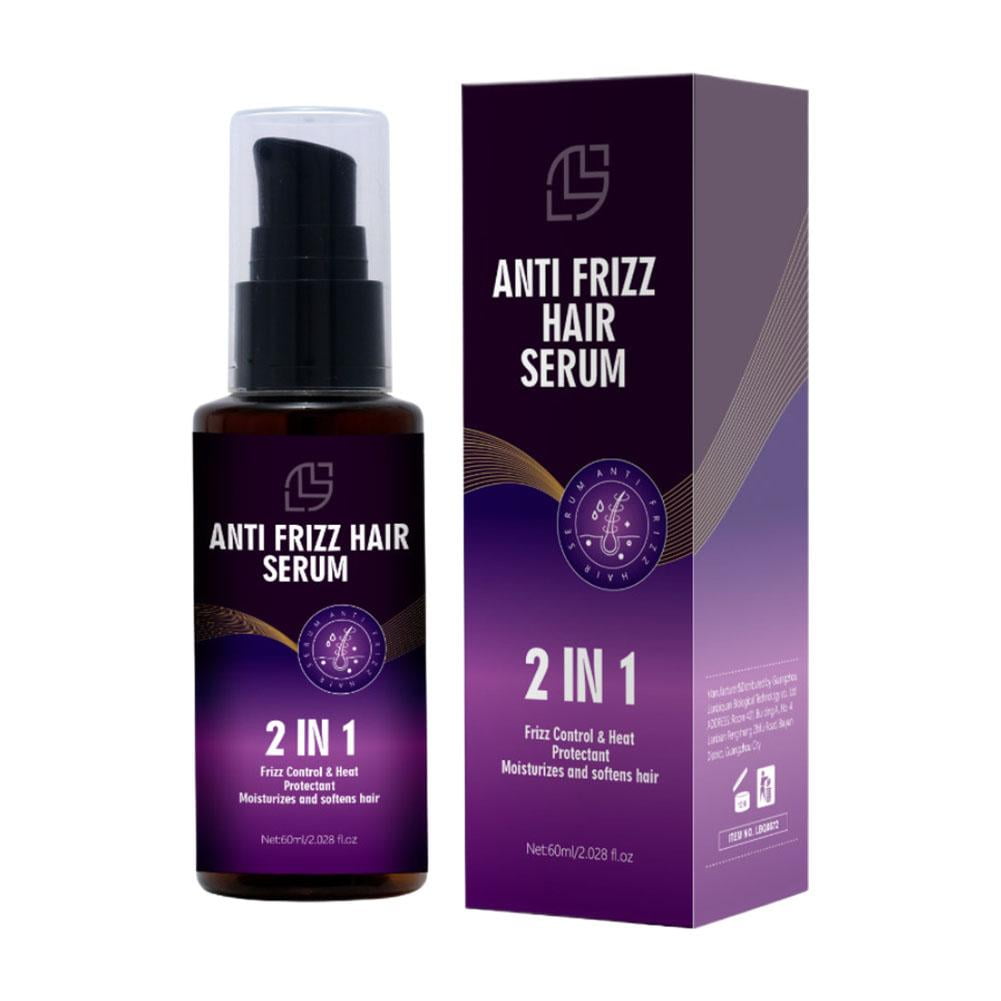 60ML Anti Frizz Hair Serum Dply Nourish Repairing Hair Smoothing Dry ...