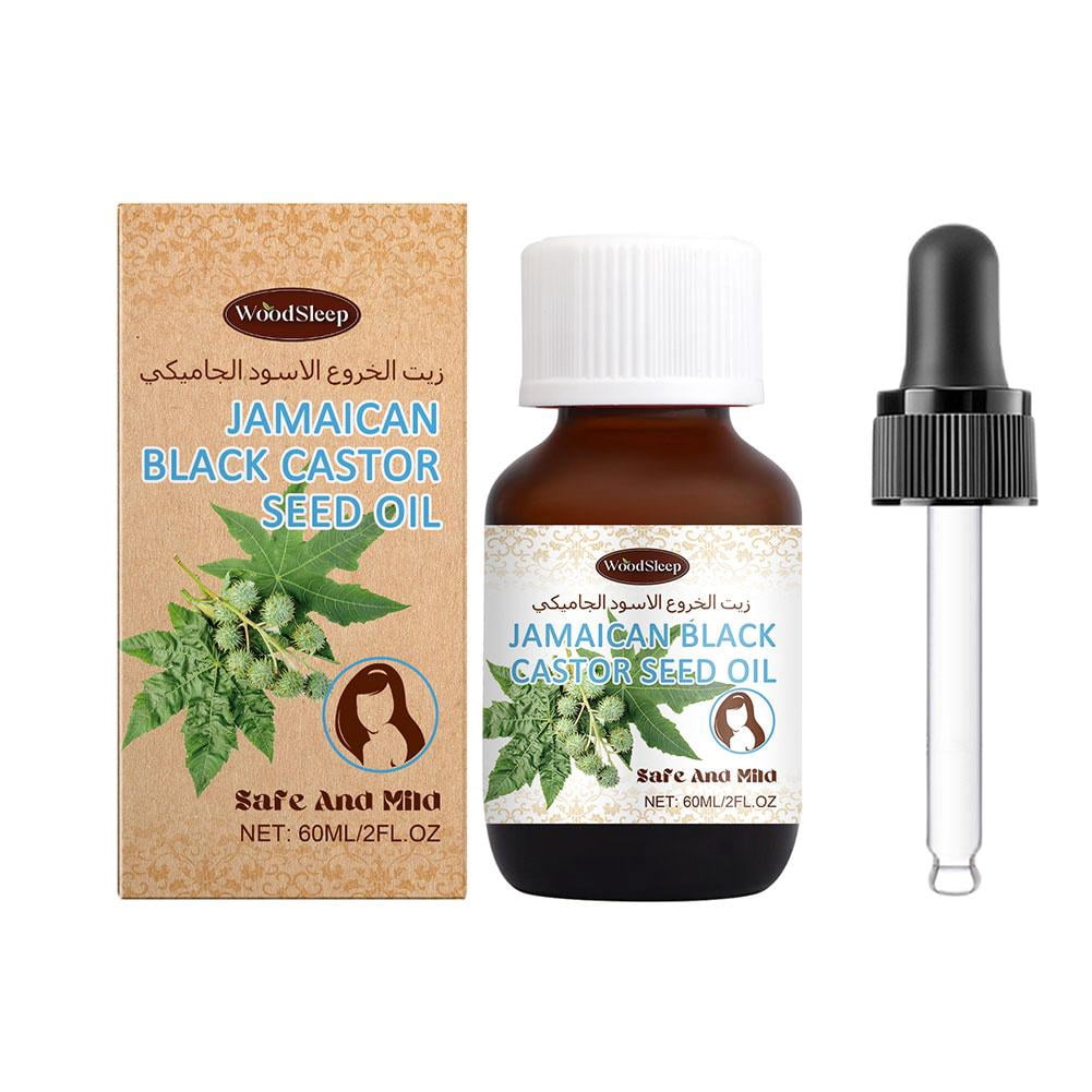 60ML Black Castor Hair Oil Dropper AU X8I2 - Walmart.com