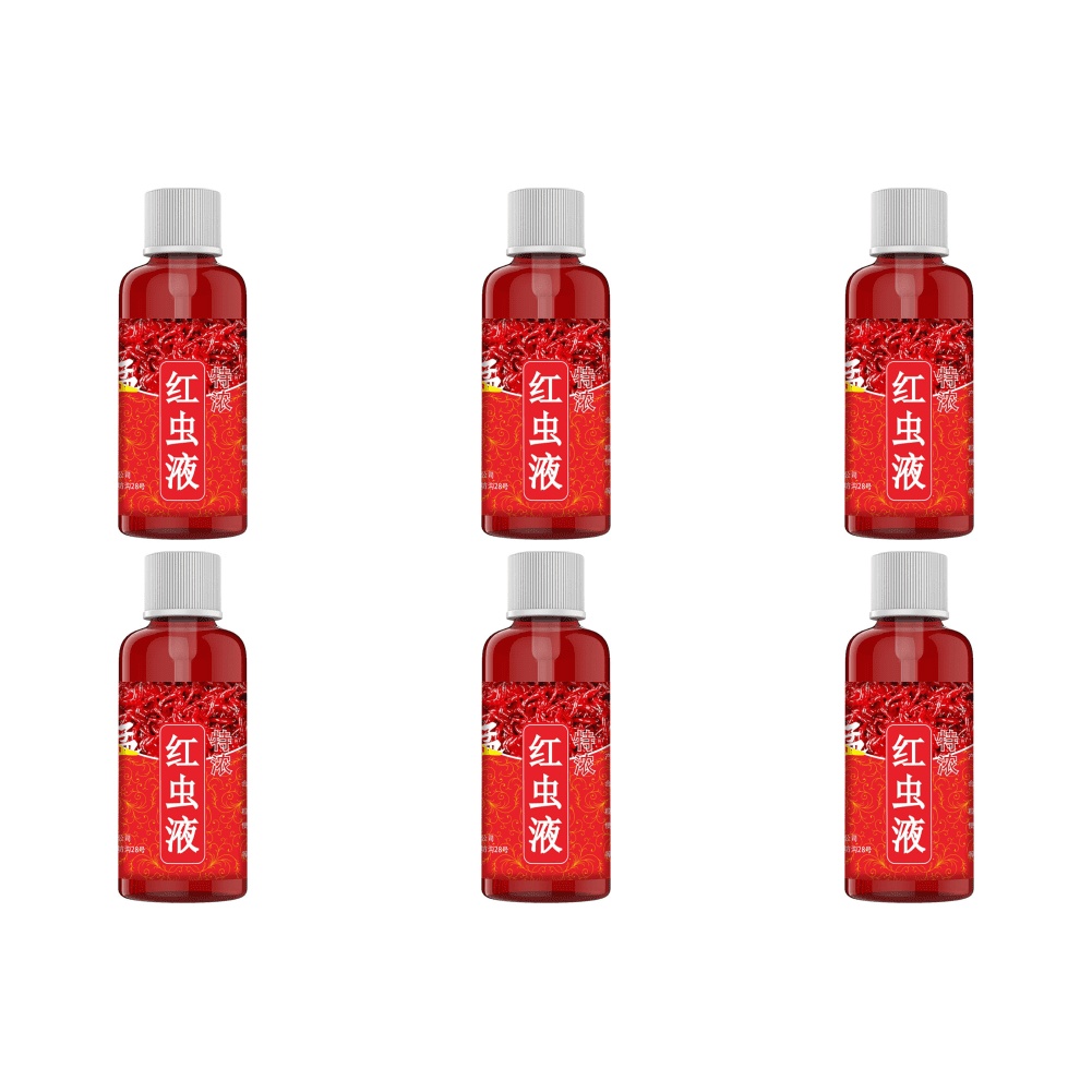 60ML Vloeibare Bloed Worm Geur Vis Lokstof Geconcentreerde Rode Worm ...