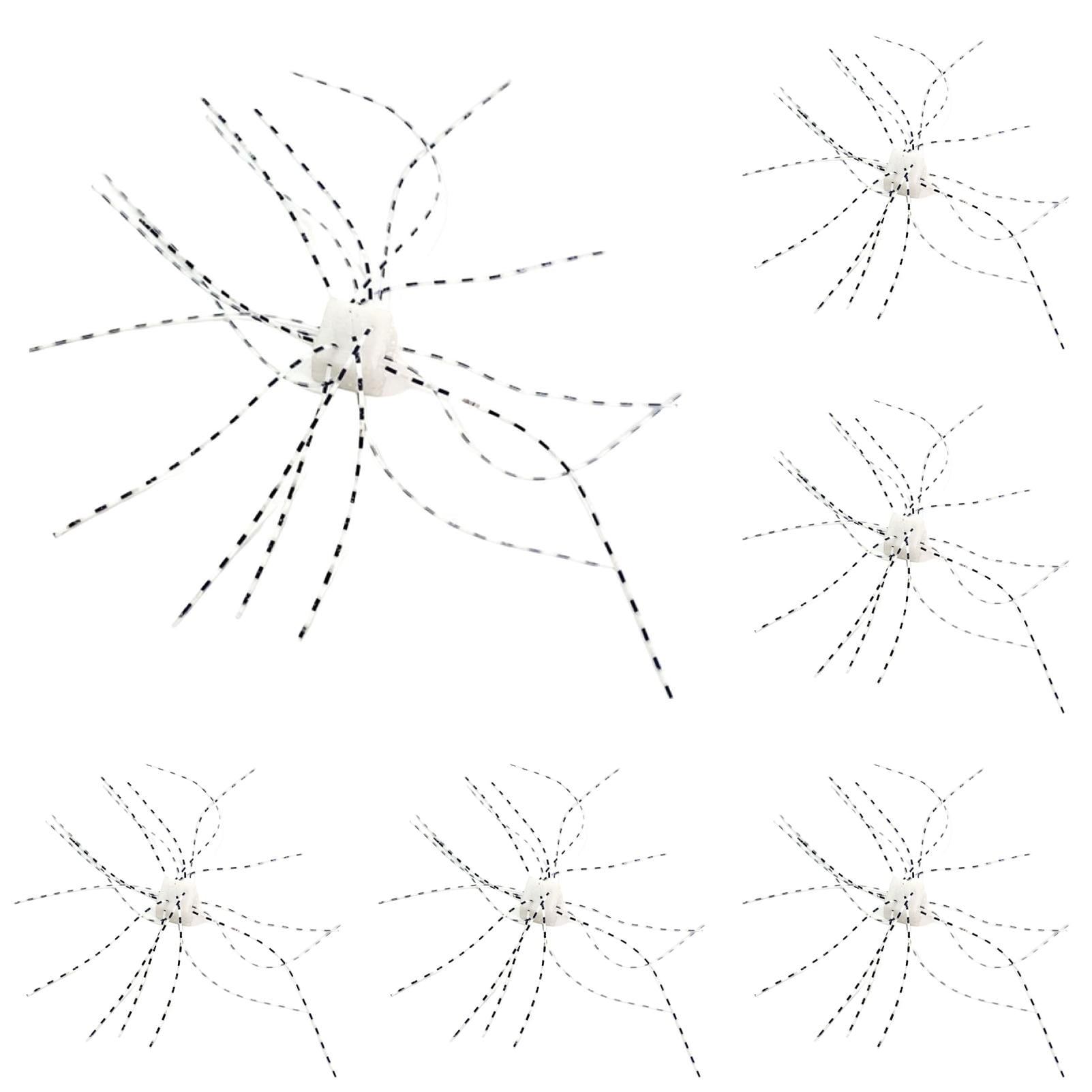 60PC Dice-Shaped Fishing Lure Kit - Slow Sinking Soft Baits for Bass ...